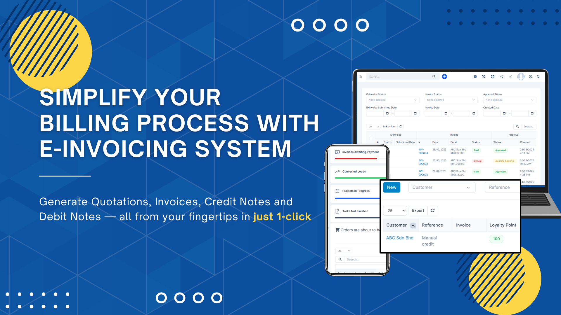 LHDN-Compliant E-Invoice | Generate & Submit Easily - MyInvoice